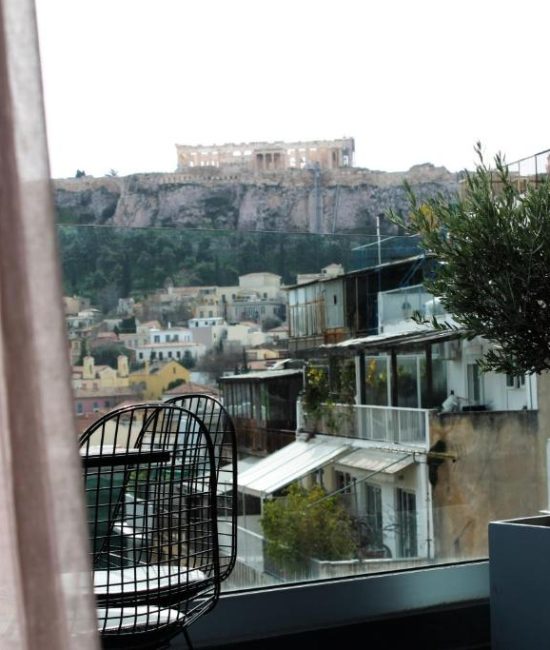 Deluxe Suite with Acropolis View & Veranda - Athens Lodge by Athens ...